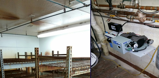 Precise Humidity Control for Concrete Curing and Storage Rooms